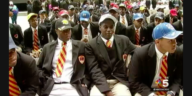 Urban Prep Academy in Chicago Celebrates 100 Percent College Acceptance ...